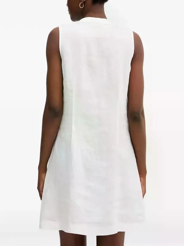BENETTON Sleeveless Linen Mini Dress