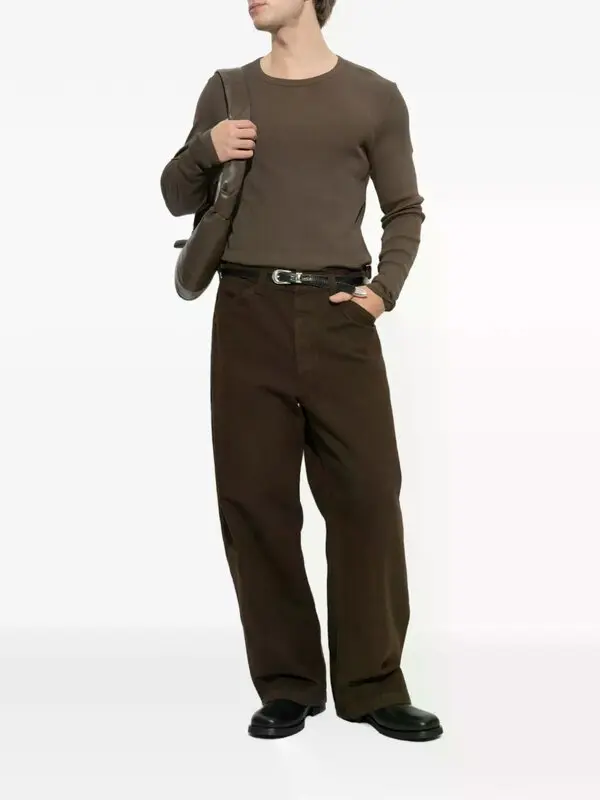LEMAIRE Ribbed Long-sleeve T-shirt
