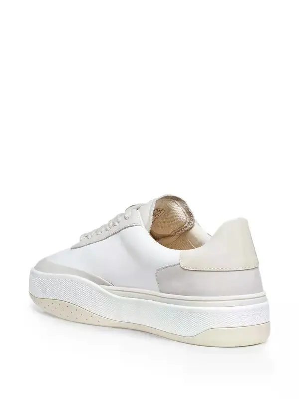 Geox Dynamia Panelled Leather Sneakers