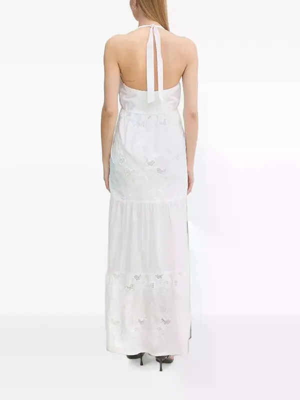 GAUDI Broderie Anglaise Tiered Maxi Dress