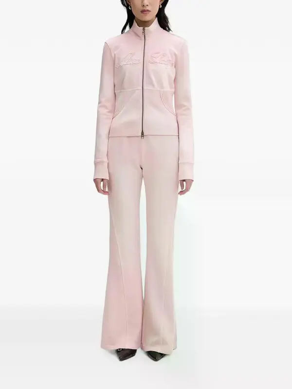 Miss Sixty Drawstring-waist Flared Track Pants