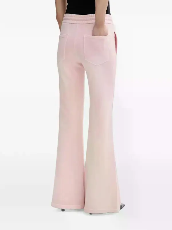 Miss Sixty Drawstring-waist Flared Track Pants