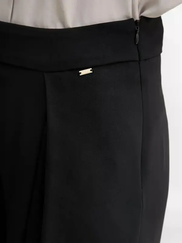 GAUDI Pleated Wide-leg Trousers