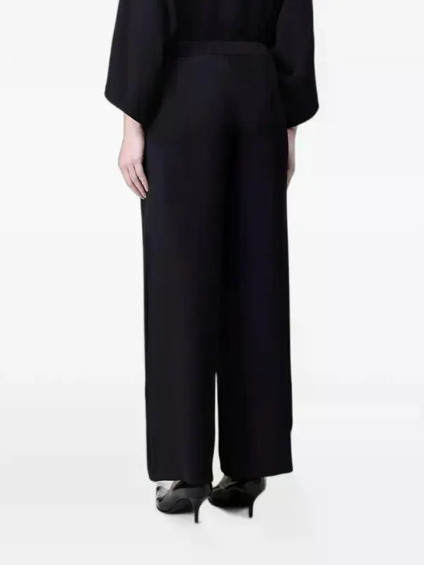 HANITA Draped-panel Pallazo Trousers