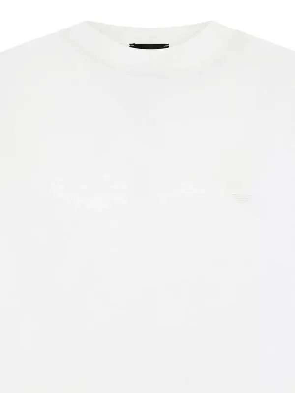Emporio Armani Embroidered-logo T-shirt