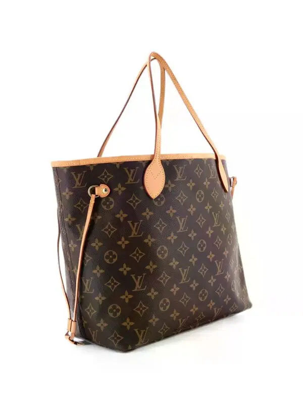 LOUIS VUITTON Monogram Canvas Neverfull Mm Tote Bag - Brown