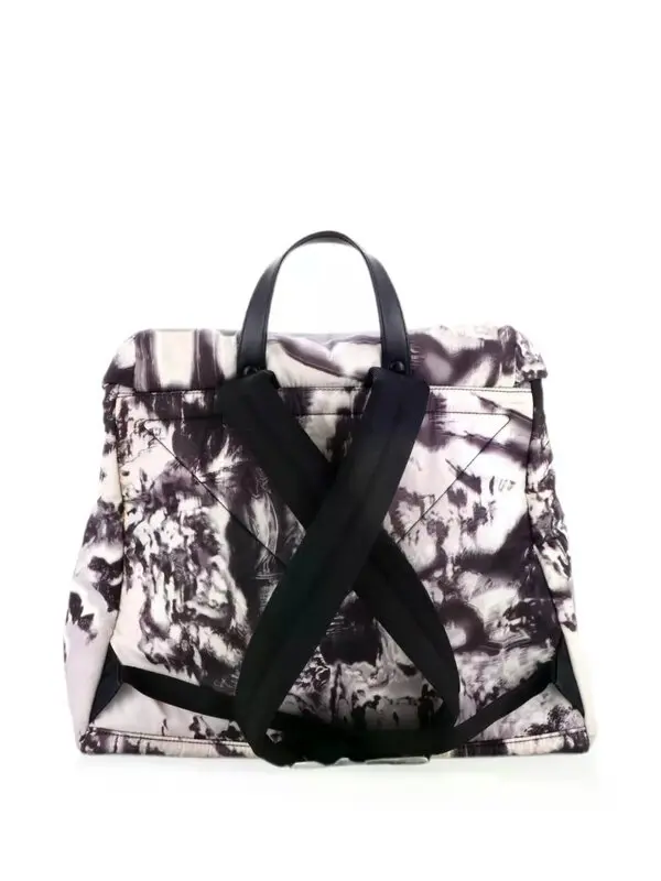 Prada Printed Nylon Backpack