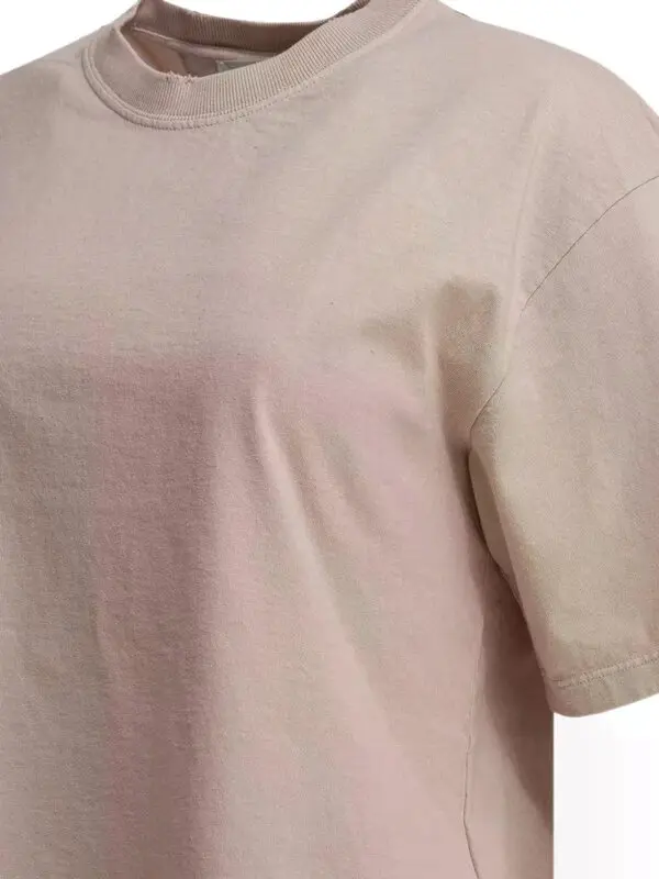GOLDEN GOOSE Distressed Logo Patch T-shirt
