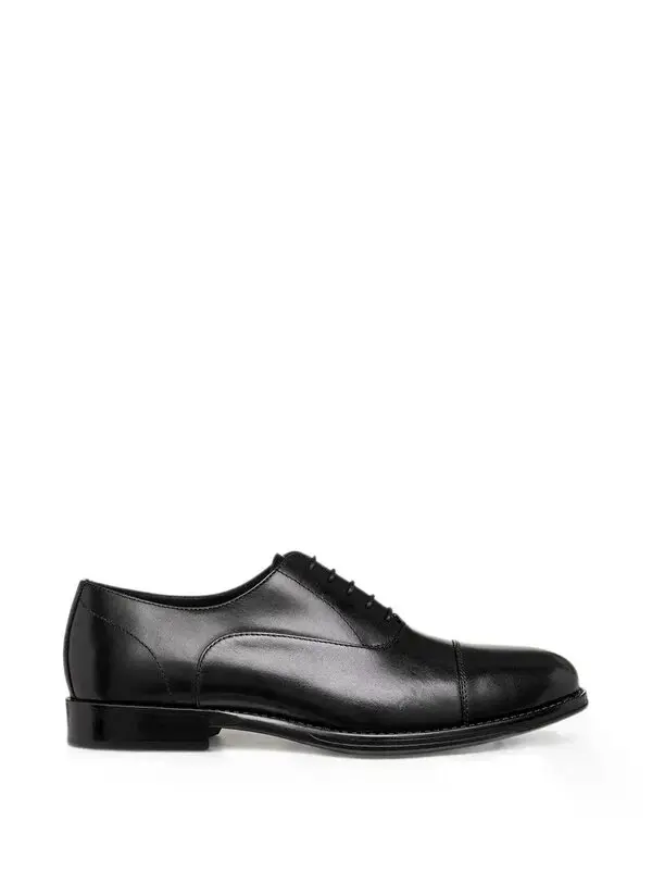 Geox Barberigo Leather Derby Shoes