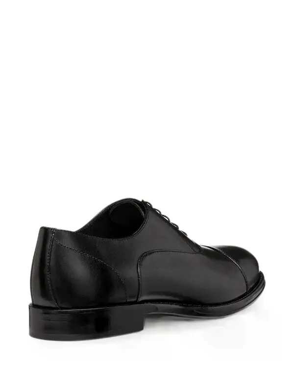 Geox Barberigo Leather Derby Shoes