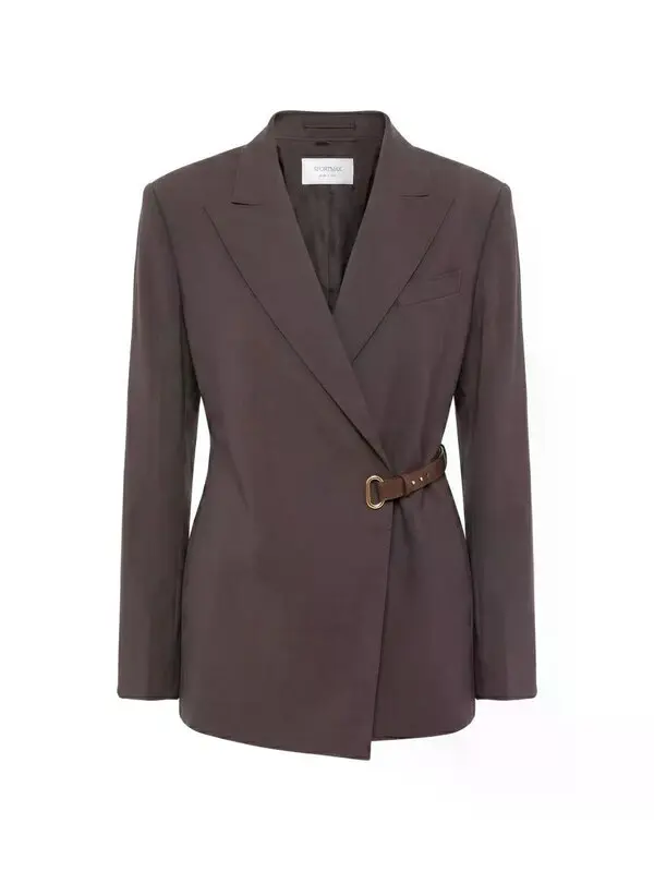 Sportmax Belted Wrap-design Blazer