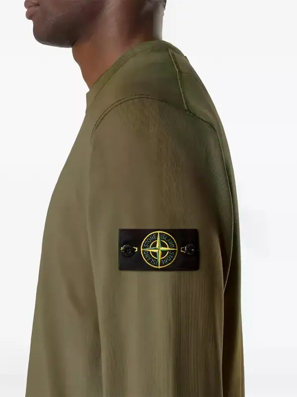 Stone Island Logo-patch Sweatshirt