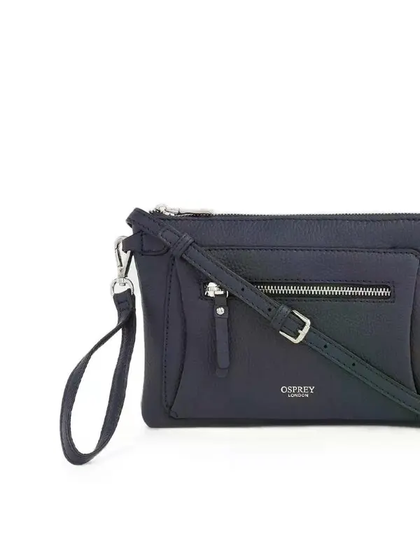 OSPREY London Ruby Leather Crossbody Bag - Blue