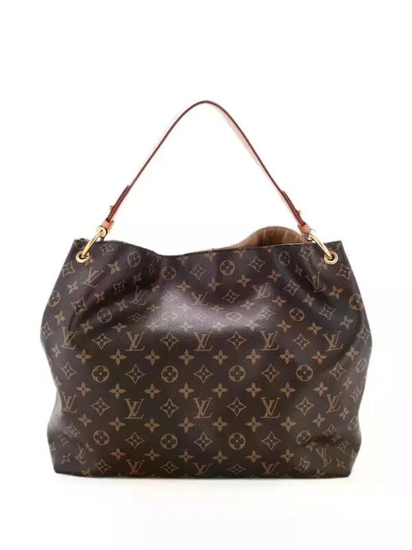LOUIS VUITTON Delightful Handbag Monogram Canvas Mm Hobo Bag