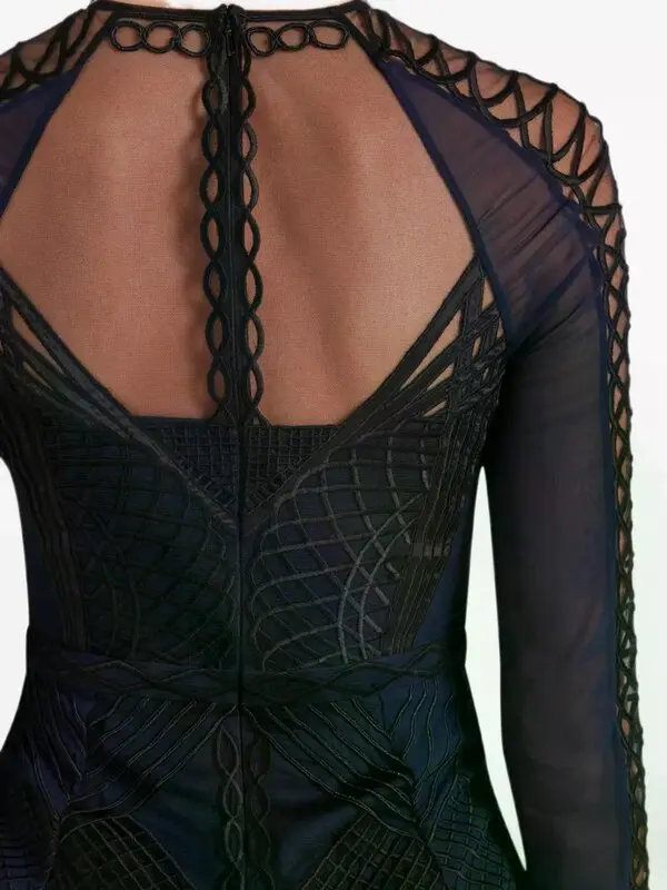 TEMPERLEY LONDON Ariel Midi Dress