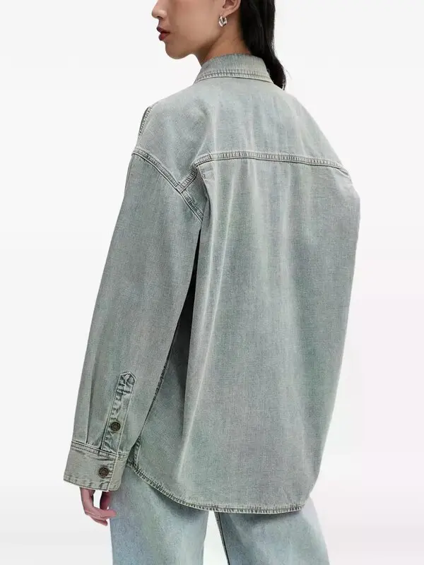 Miss Sixty Embellished Denim Shirt Jacket