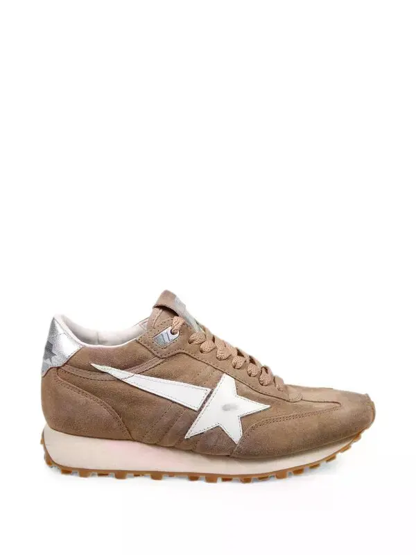 GOLDEN GOOSE Marathon Star-patch Sneakers - Brown