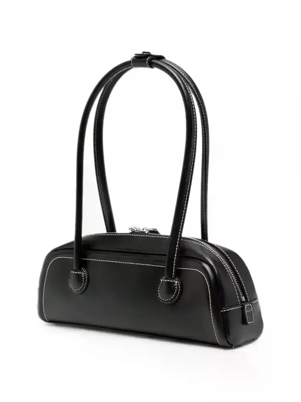 MARGESHERWOOD Mini Contrast-stitch Leather Shoulder Bag