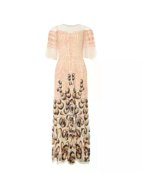 TEMPERLEY LONDON Piper Maxi Dress - Neutrals