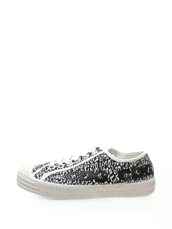 Comme Des Garçons Star Master Print Sneakers