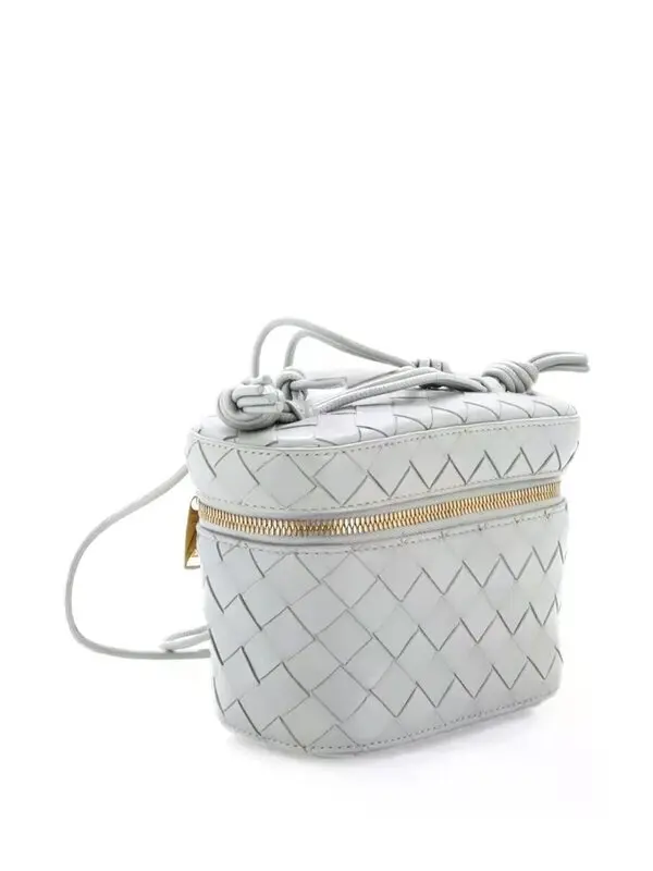 Bottega Veneta Mini Crossbody Bag - Grey
