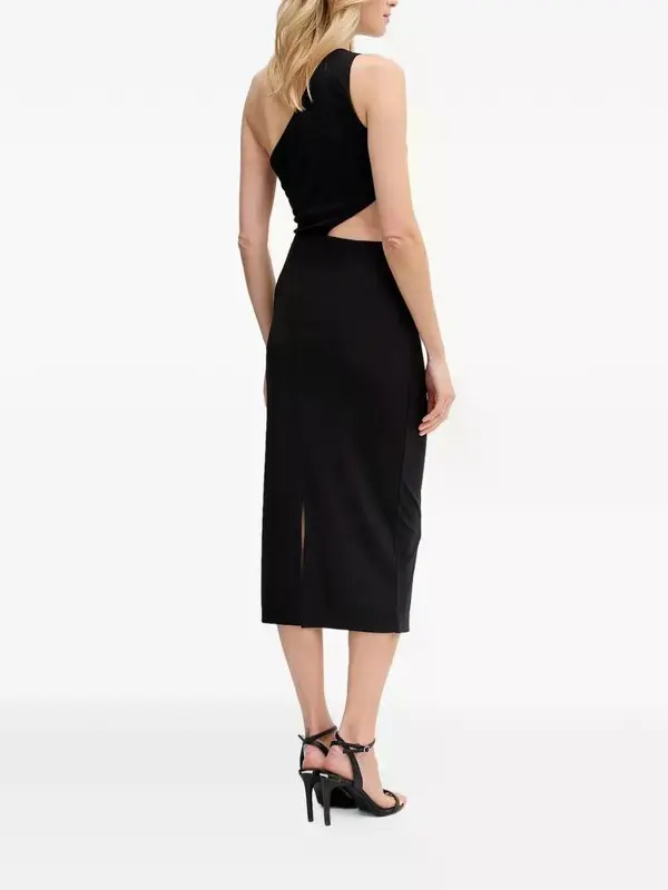 GAUDI One-shoulder Cut-out Midi Dress