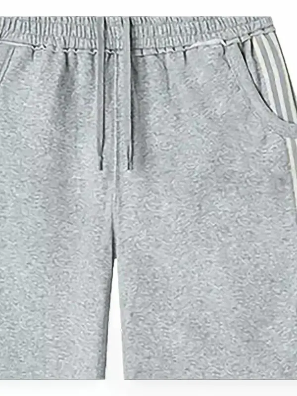 GV GALLERY Raspberry Hills Side-stripe Shorts - Grey