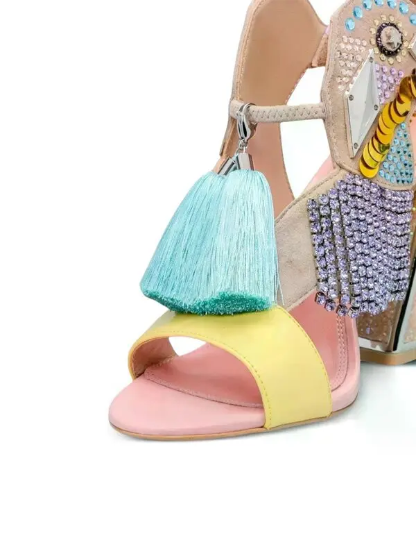 KAT MACONIE Bird-embellishment Sandals