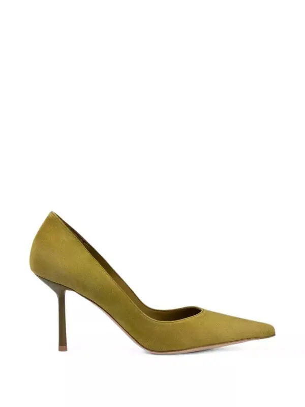 LE SILLA Bella Pointed-toe Suede Pumps