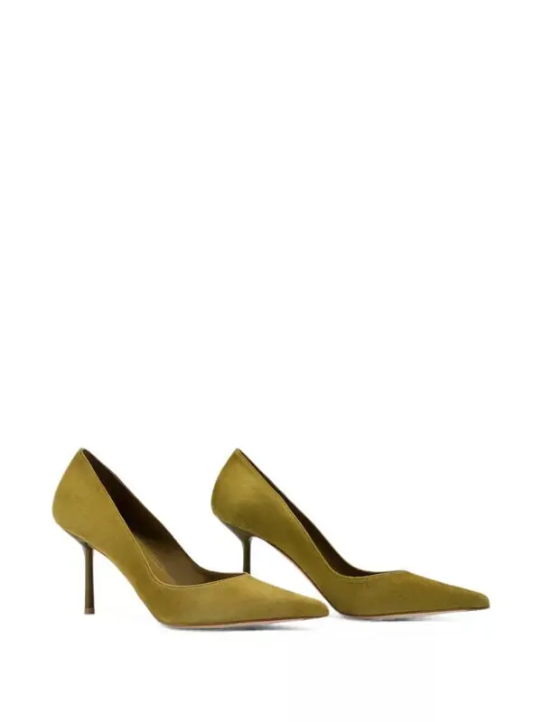 LE SILLA Bella Pointed-toe Suede Pumps