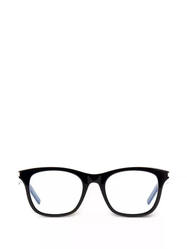 Saint Laurent Square Frame Eyeglasses - Black