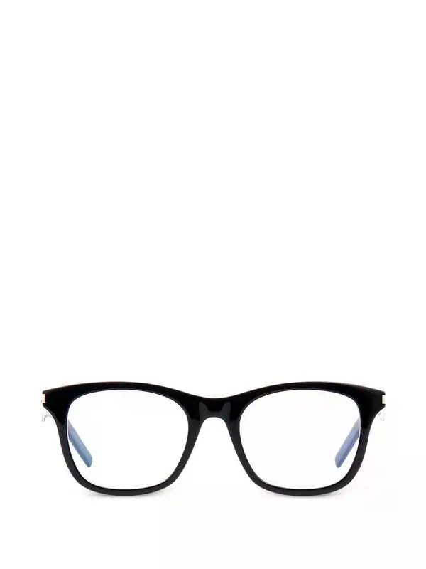 Saint Laurent Square Frame Eyeglasses - Black