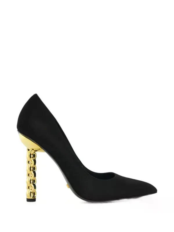 KAT MACONIE Chain-link Heel Pumps - Black