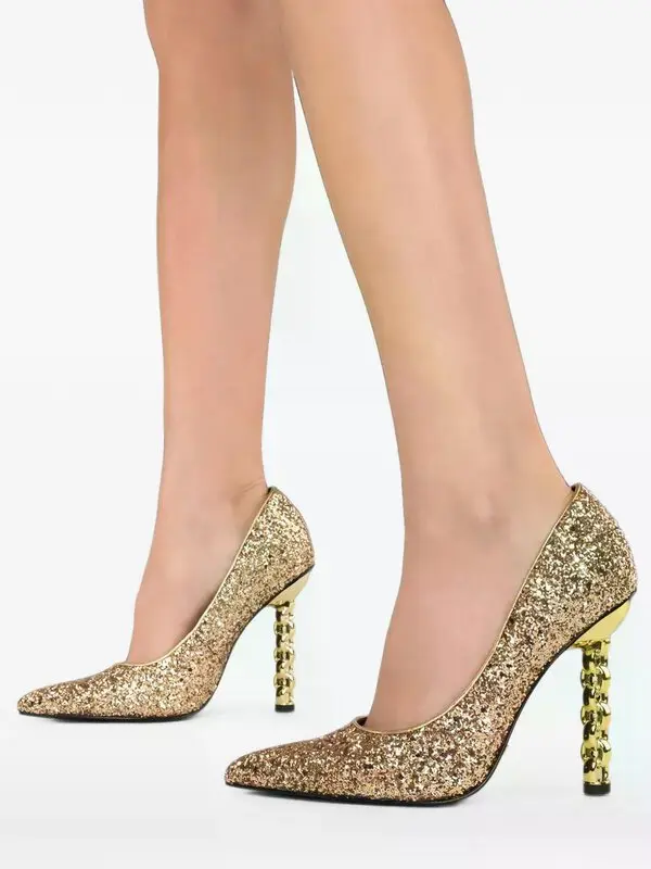 KAT MACONIE Chain-link Heel Pumps