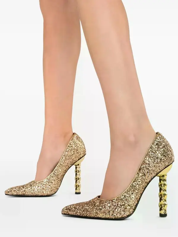 KAT MACONIE Chain-link Heel Pumps