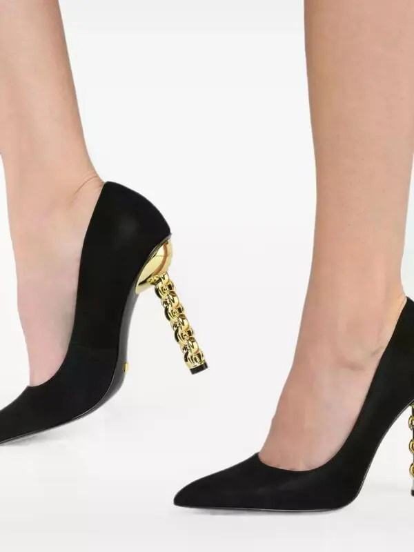 KAT MACONIE Chain-link Stiletto Pumps