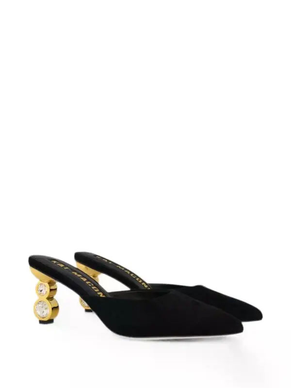 KAT MACONIE Laila Crystal-embellishment Mules
