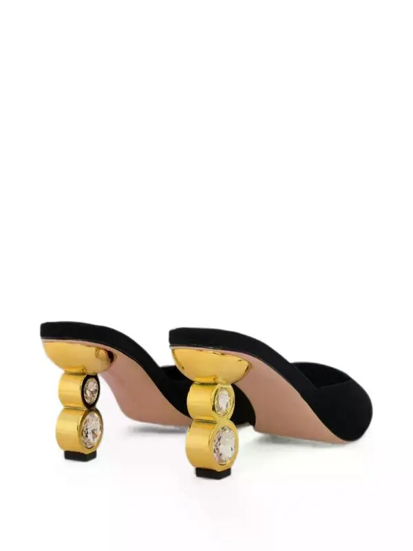 KAT MACONIE Laila Crystal-embellishment Mules