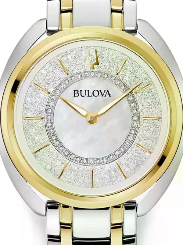 Bulova Duality 34mm Watch With Diamond Embellishment