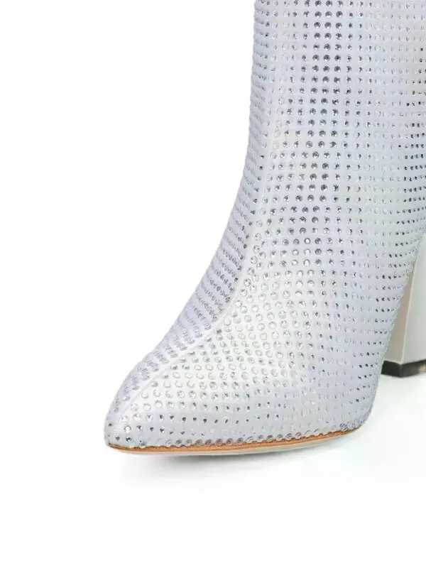 KAT MACONIE Crystal-embellished Ankle Boots