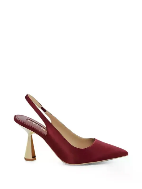 KAT MACONIE Pointed-toe Mules - Red