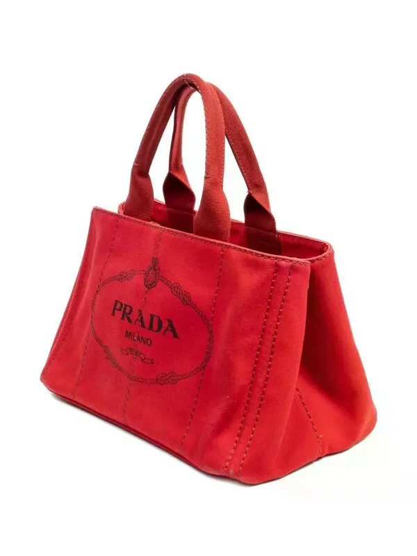 Prada Logo-print Tote Bag