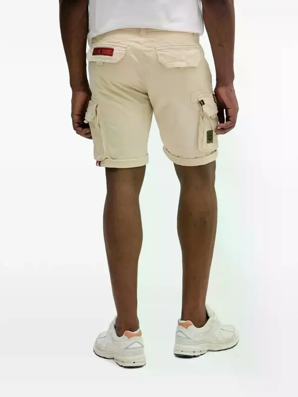 Alpha Industries Crew Logo-patch Cargo Shorts