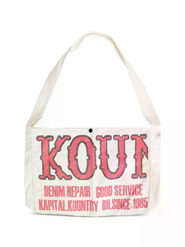 Kapital Kountry Shoulder Bag - Neutrals