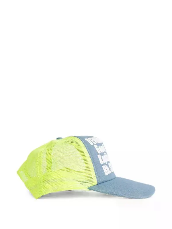 Kapital Logo-print Mesh-panel Trucker Hat
