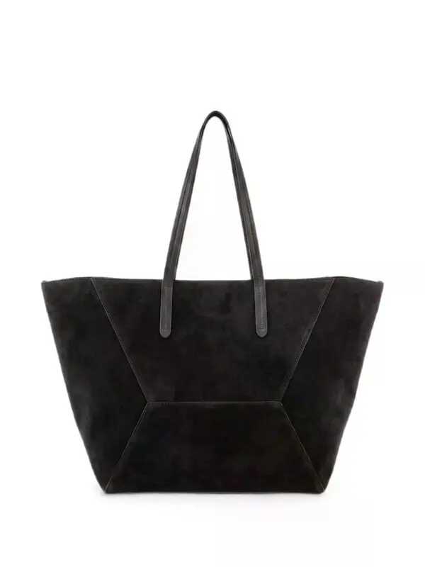 Brunello Cucinelli Suede Panelled Tote Bag