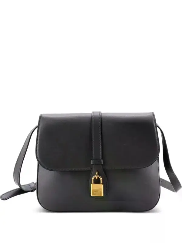 Celine Tabou Smooth Calfskin Medium Crossbody Bag - Grey