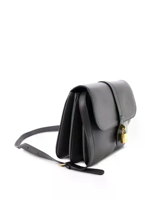 Celine Tabou Smooth Calfskin Medium Crossbody Bag - Grey