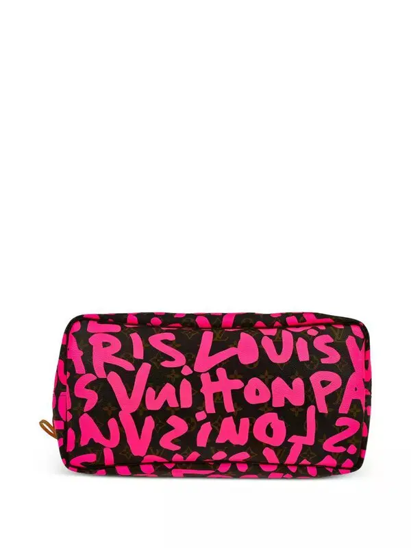 LOUIS VUITTON X Stephen Sprouse 2009 Gm Graffiti Neverfull Tote Bag