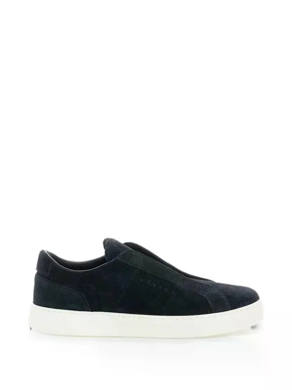 Hogan H-tv Slip-on Leather Sneakers - Blue